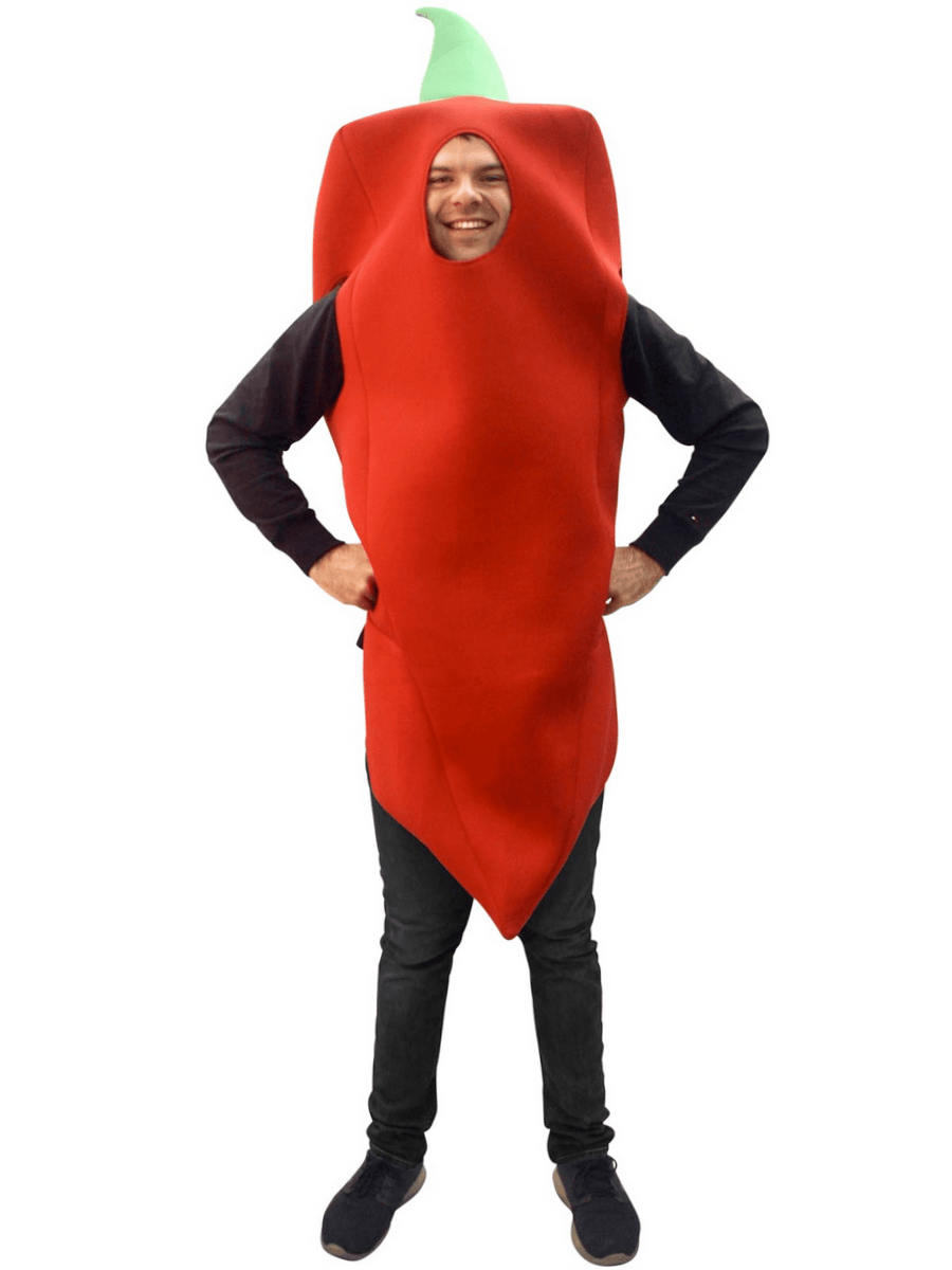 Hot Chilli Pepper Costume - Adult - Creative Costumes