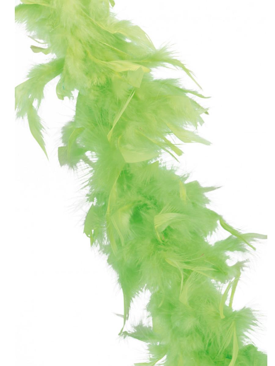 Green Feather Boa - 2m long