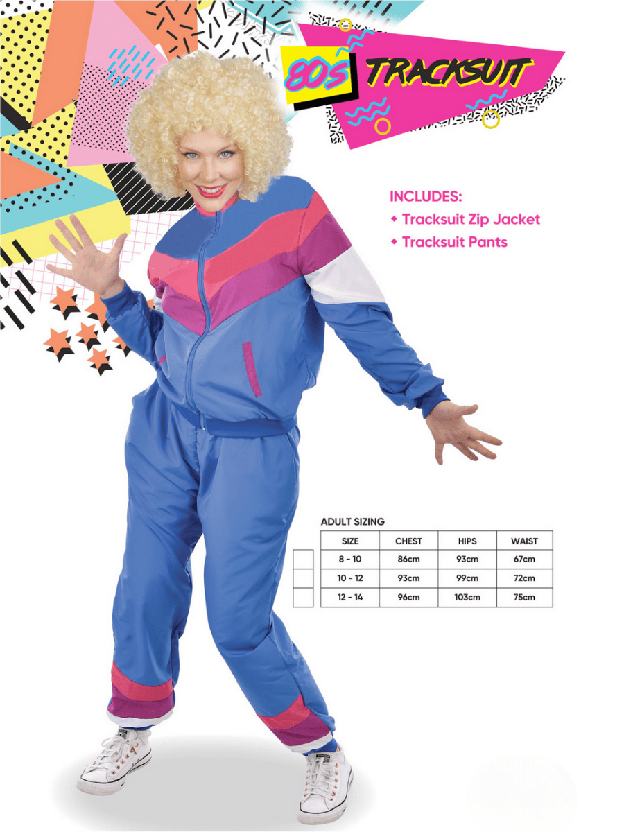 80s Style Tracksuit - Great for Kath and Kim!