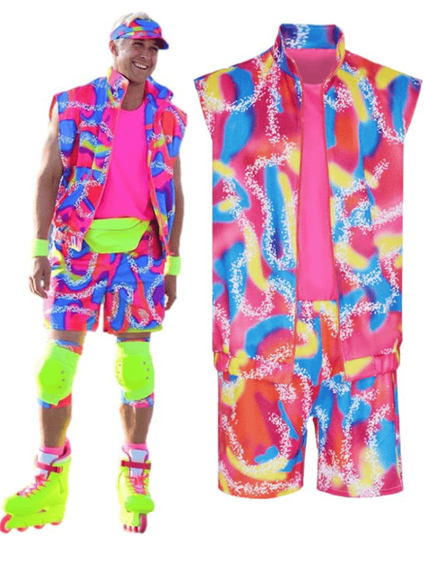 Rollerblade Ken Costume - Adult - The Ultimate Barbie Movie Ken Costume