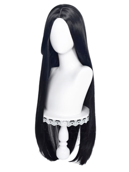 Deluxe Morticia Addams Wig - Stunning Heat Resistant Wig