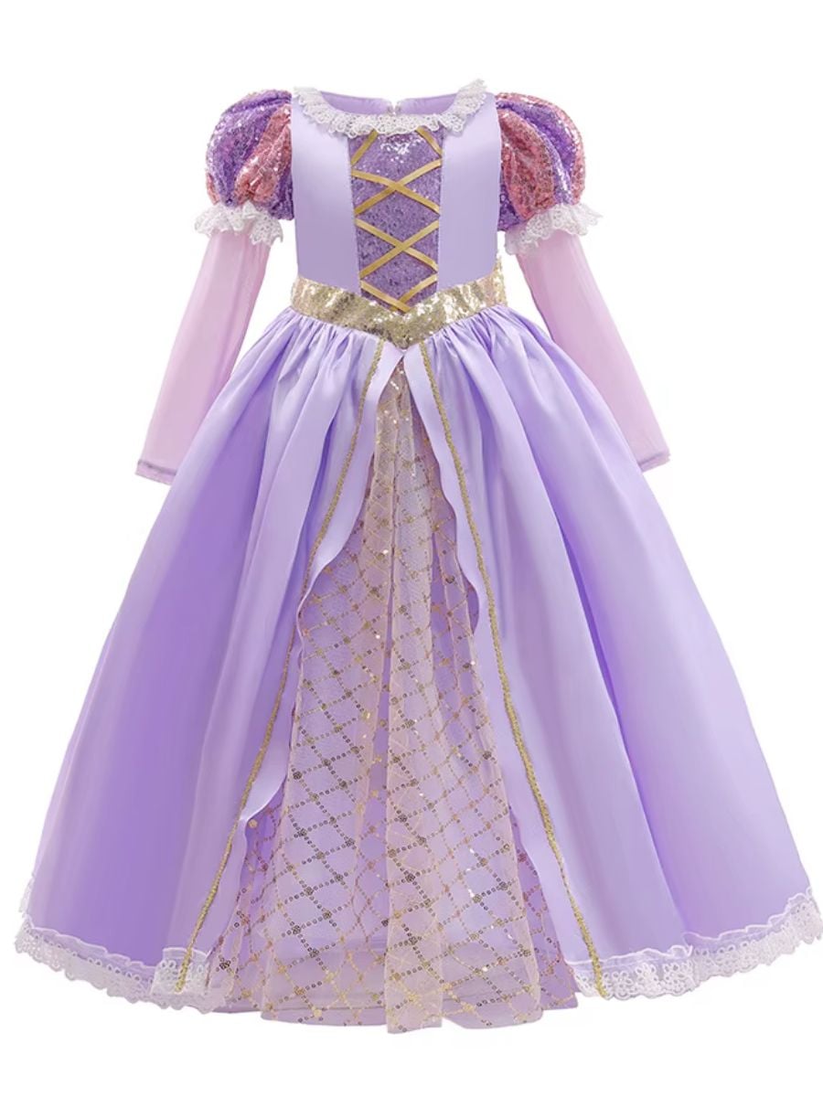 Stunning Rapunzel Princess Costume - Kids Costume