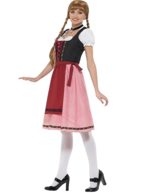 Bavarian Tavern Maid Costume - Adult - Oktoberfest Costume