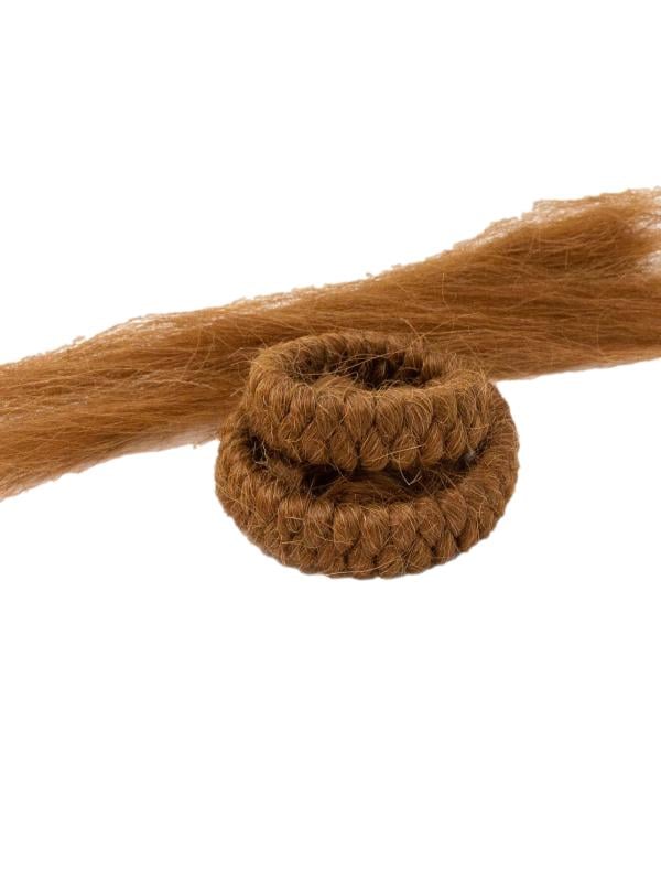 Mehron Crepe Hair - Light Brown - Brown Crepe Hair