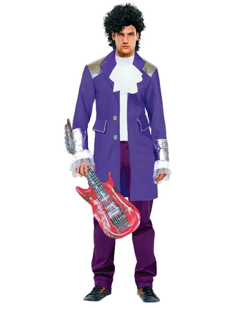 Prince Purple Rain Costume - Bold & Unforgettable 80s Pop Icon Style