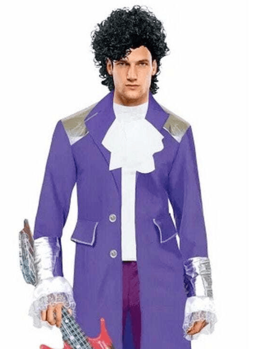 Prince Purple Rain Costume - Bold & Unforgettable 80s Pop Icon Style