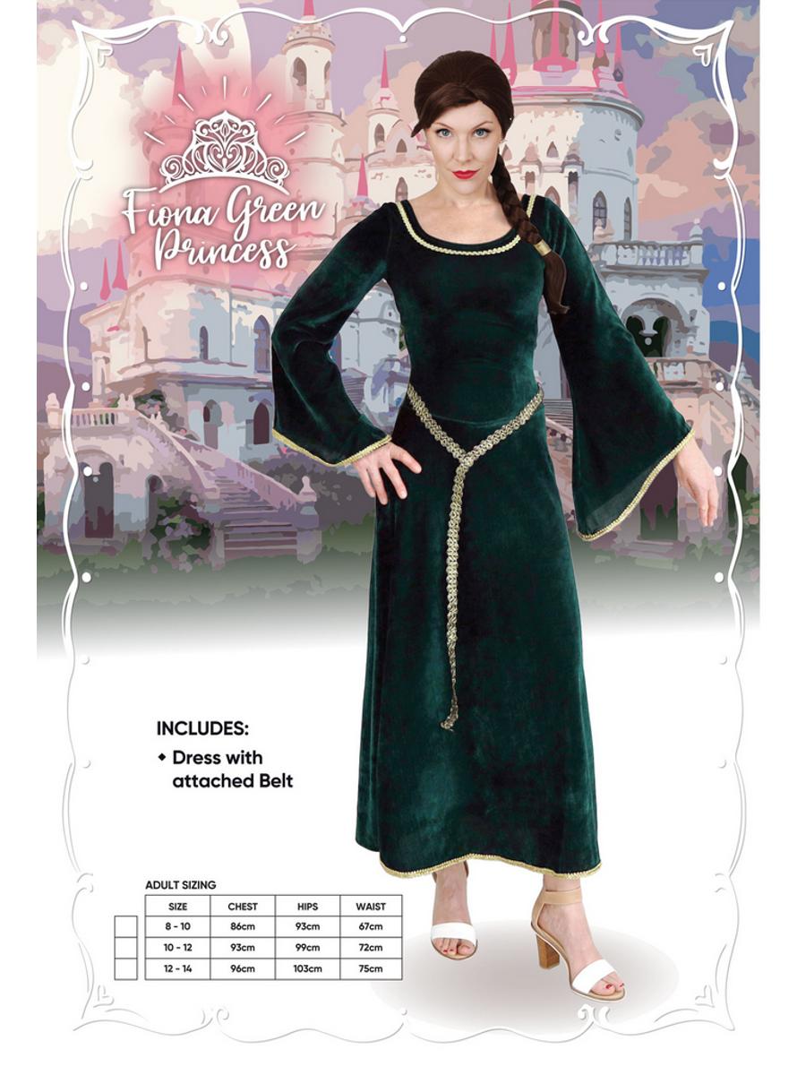 Enchanting Princess Fiona Costume – Transform into Far Far Away Royalty!