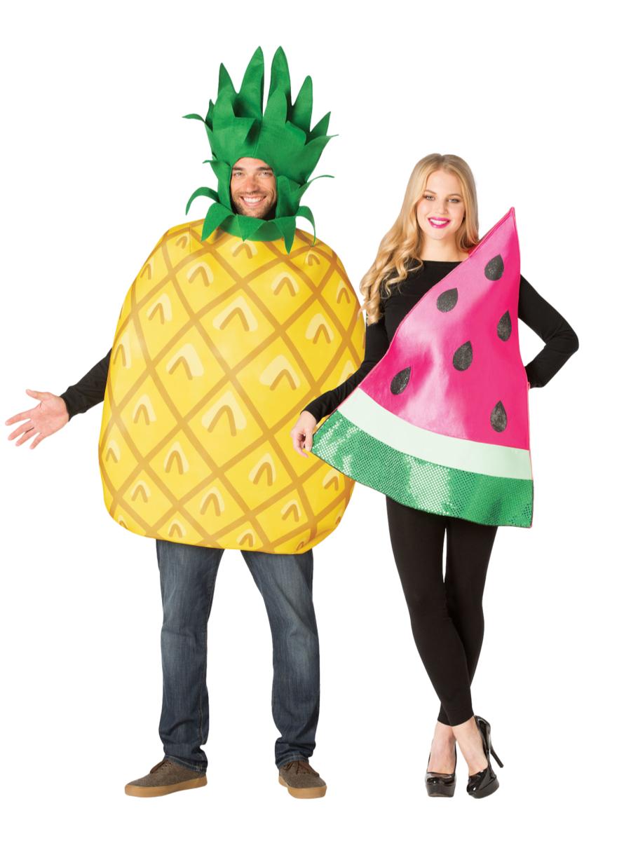 Pineapple and Watermelon Costumes - Hilarious Duo/Couples Costume
