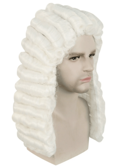 White Judge Wig - Creative Costumes
