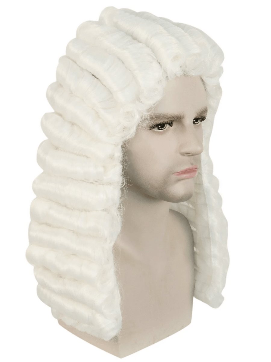 White Judge Wig - Creative Costumes
