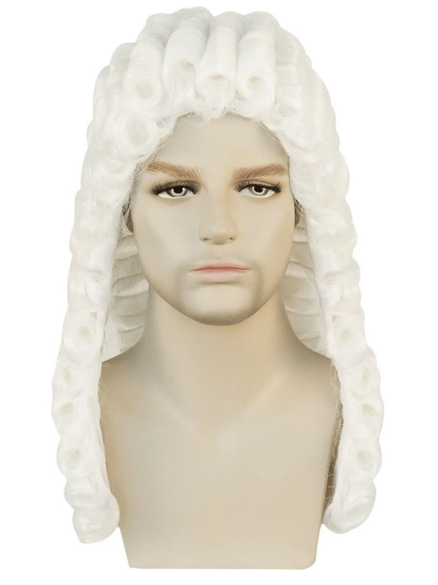 White Judge Wig - Creative Costumes