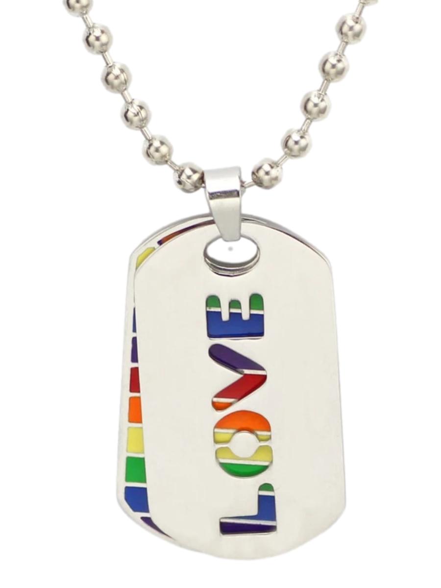 Rainbow Pride Dog Tags - Creative Costumes
