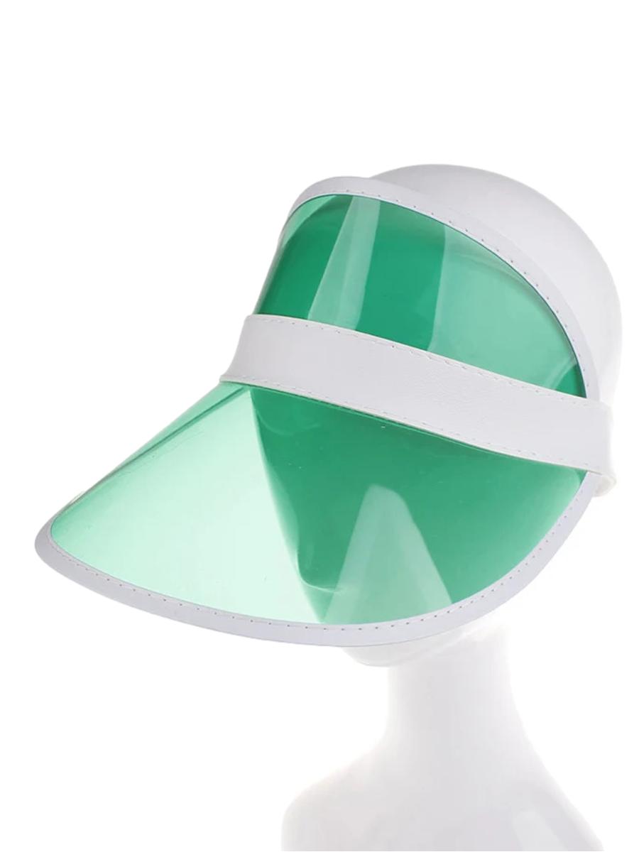 80s Green Poker Visor