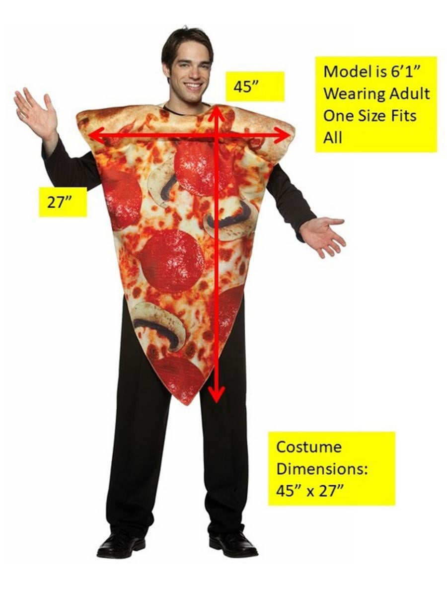 Pizza Slice Costume - Hilarious Pizza Fancy Dress!