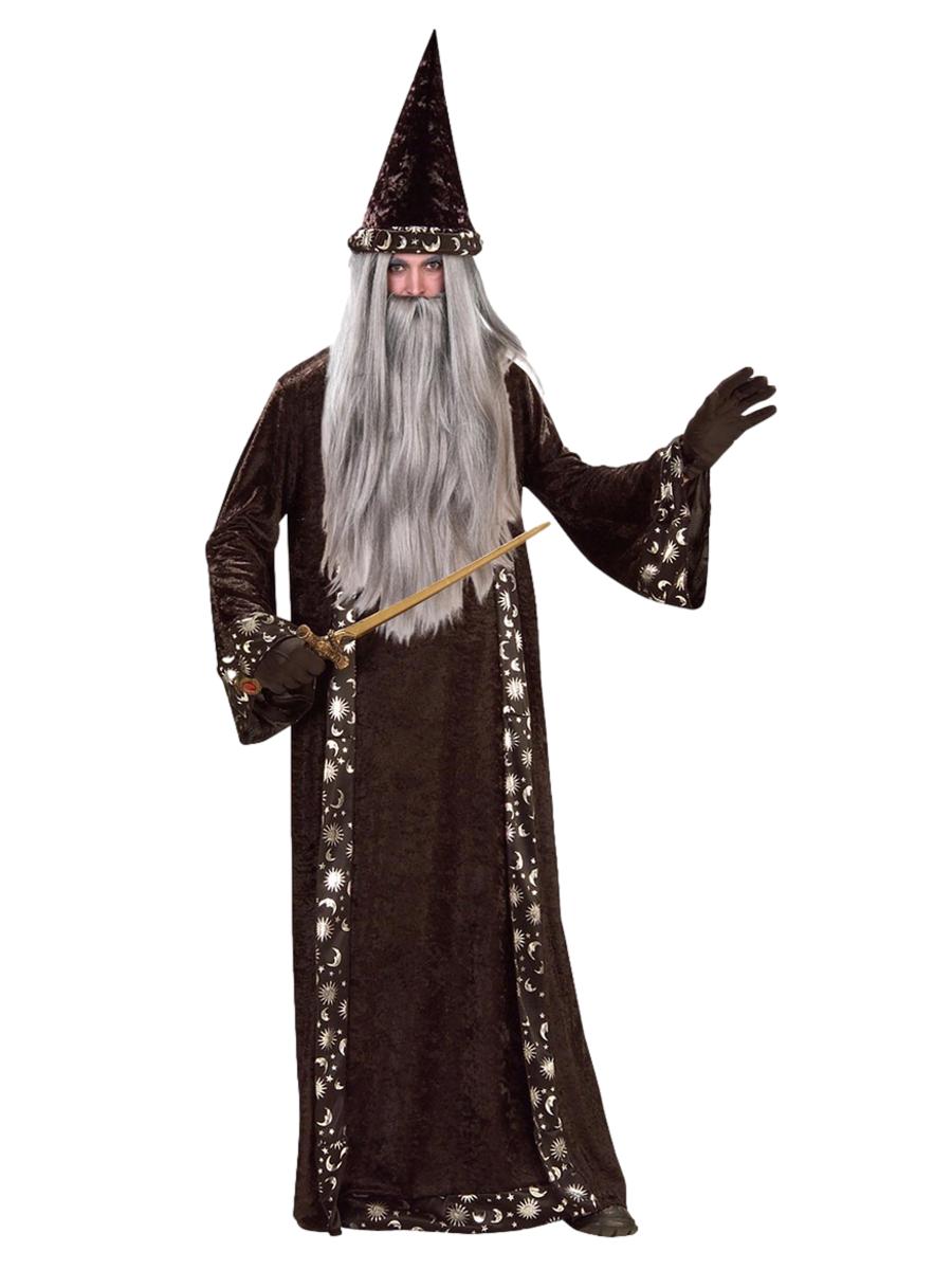 Magic Wizard Costume - Adults Wizard Robe