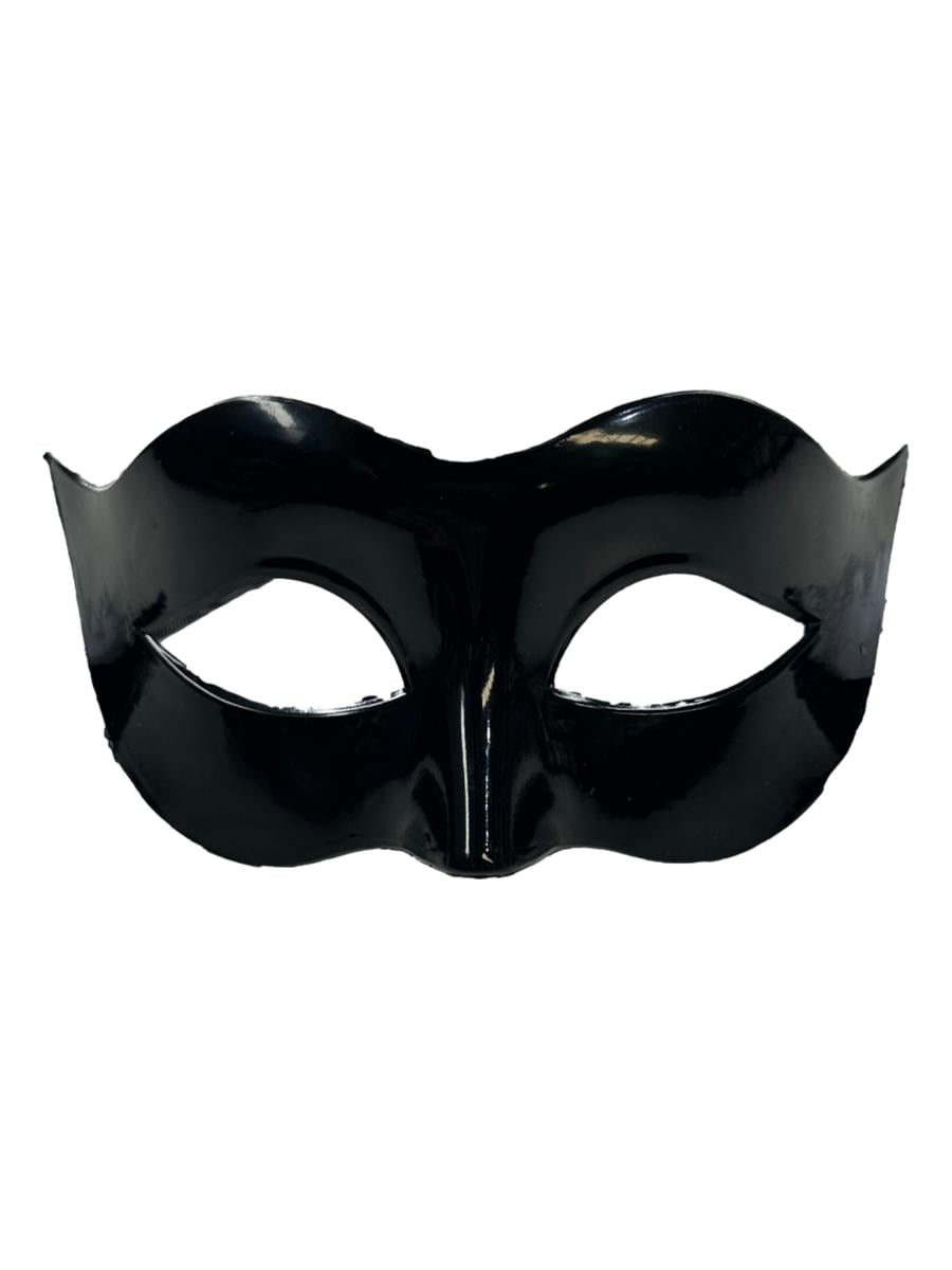 Black Masquerade Mask - Stunning Black Eyemask