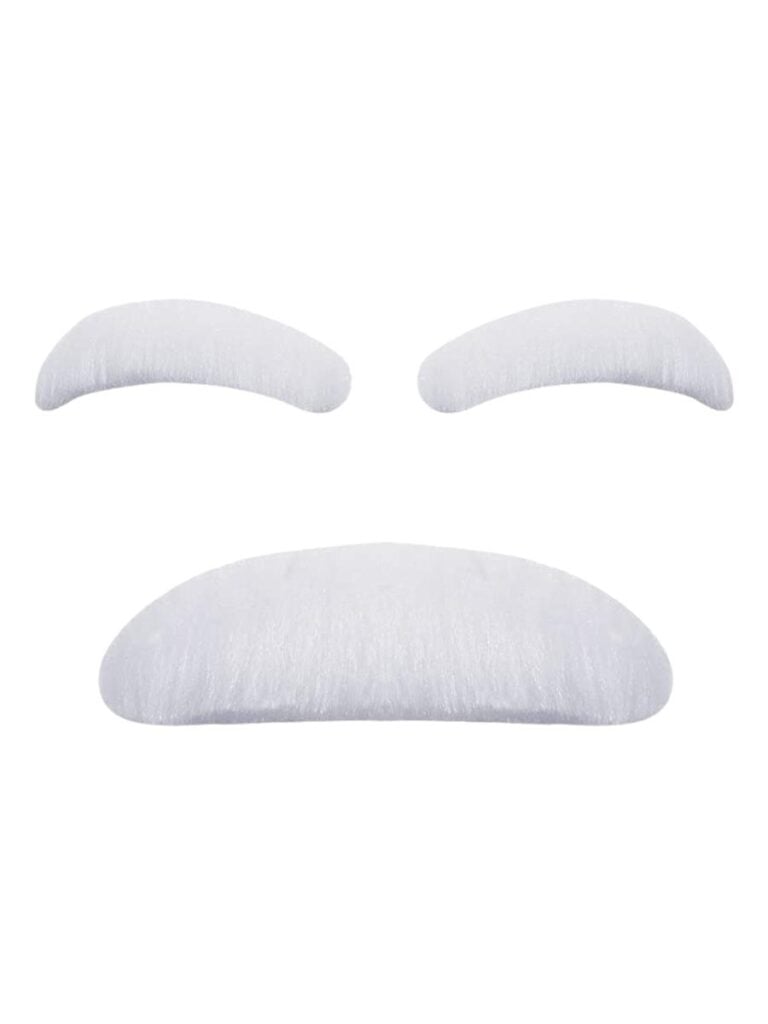 White Eyebrows and Mo - 3pc Set