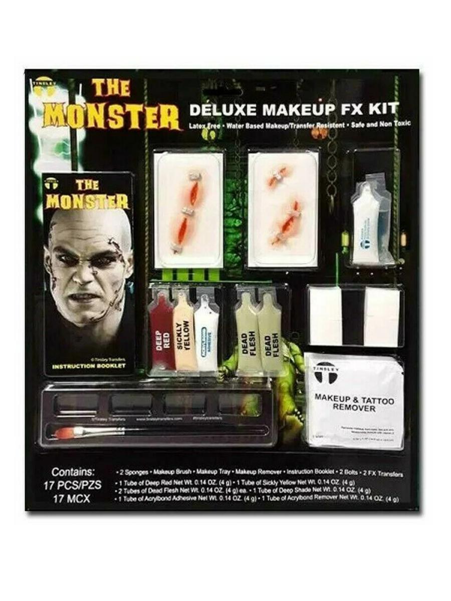 Deluxe Monster Makeup Kit - Amazing Monster Makeup Kit.
