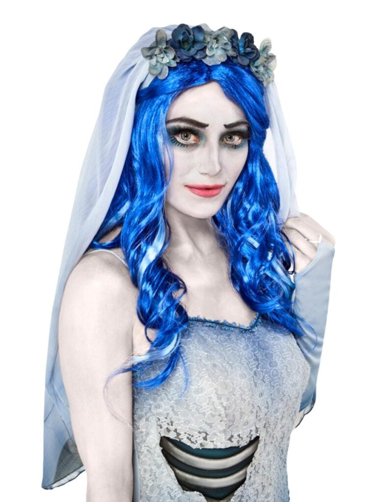 Corpse Bride Wig - Blue Wig