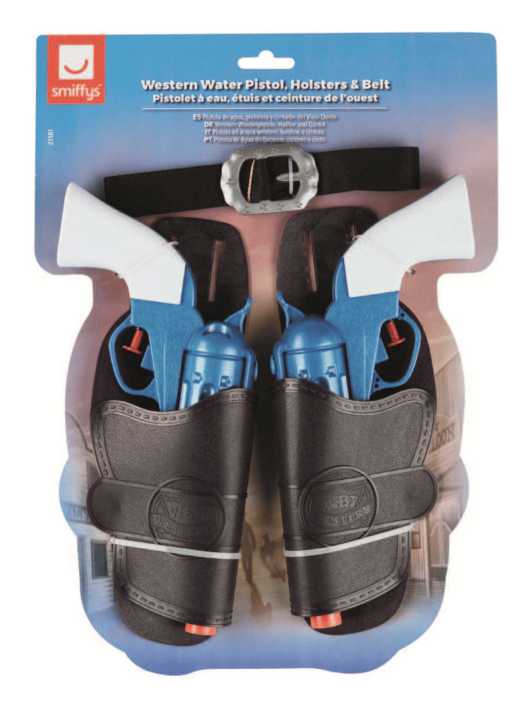 Water Pistol and Holster Set - Super Fun Fake Guns