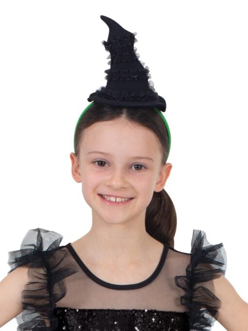 Elphaba Wicked Witches Hat - Mini Hat Headband