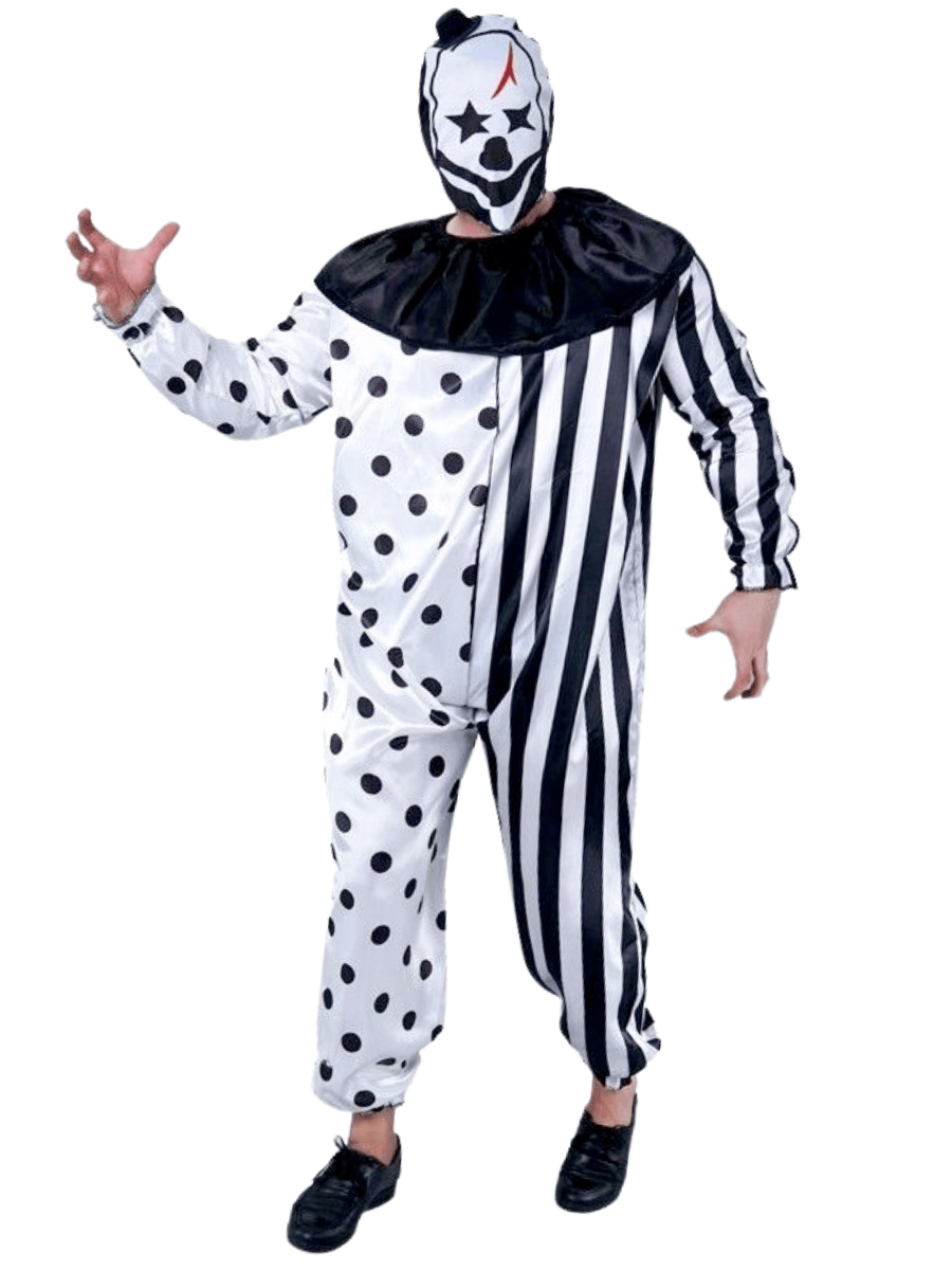 Scary Horror Clown Costume - Adult - Creative Costumes
