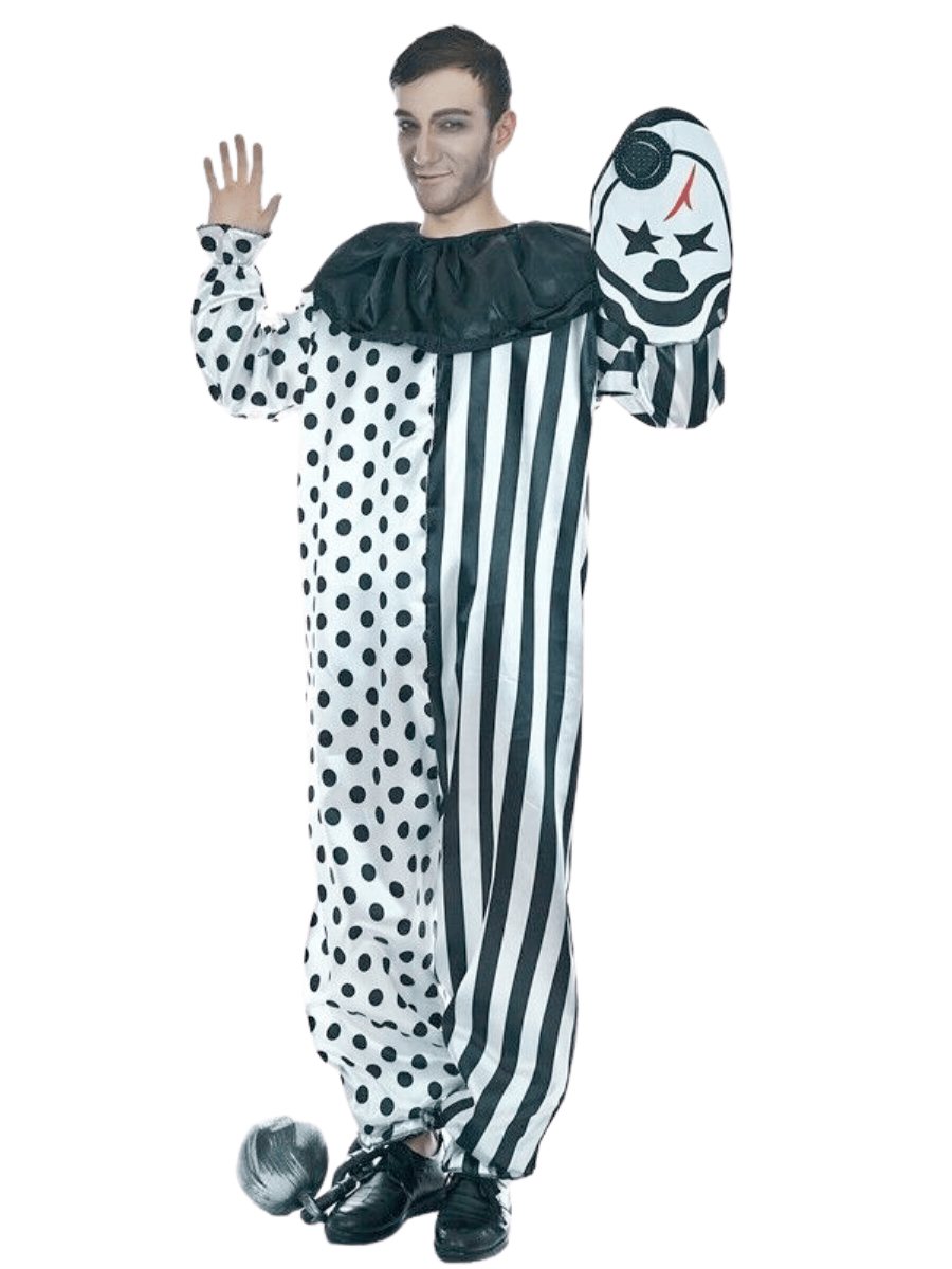 Scary Horror Clown Costume - Adult - Creative Costumes