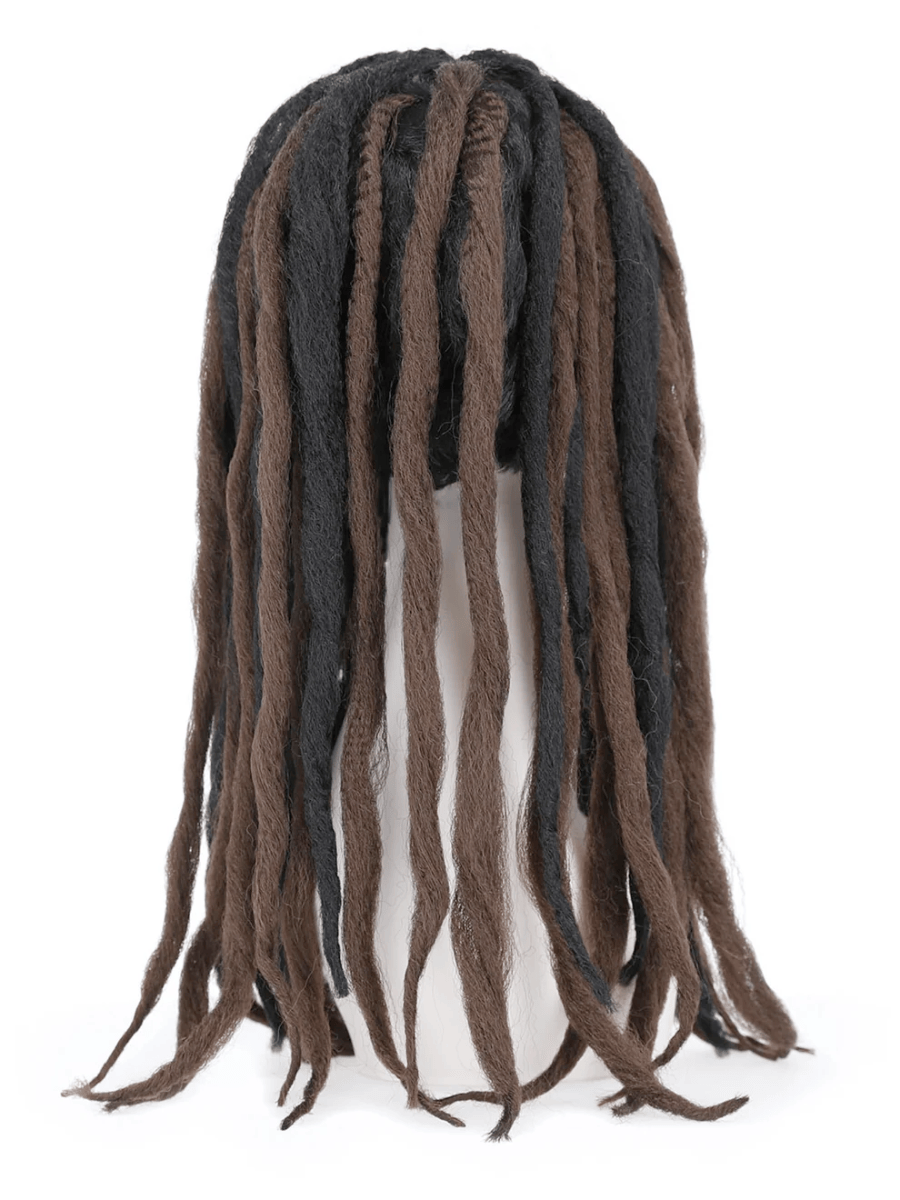 Deluxe Brown Dreadlocks Wig - Creative Costumes
