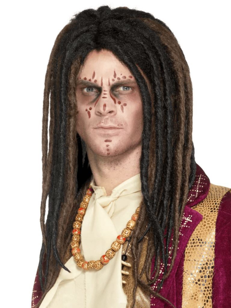 Deluxe Brown Dreadlocks Wig - Creative Costumes