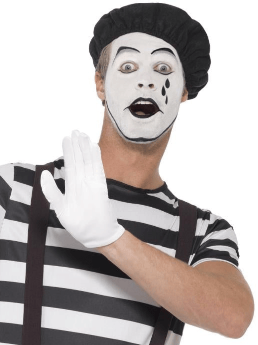 Mime Artist Costume - Adult - Creative Costumes