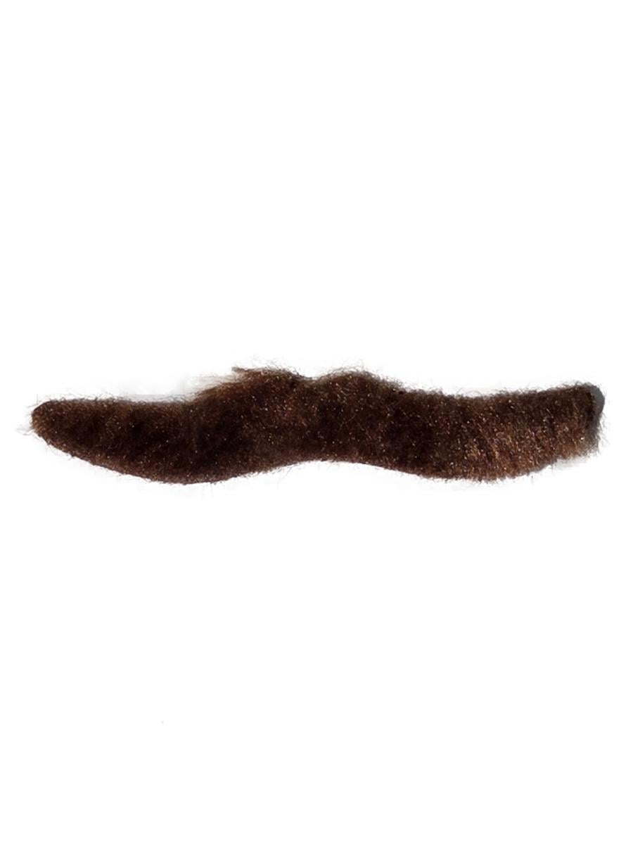 Playful Small Brown Moustache for Fun Costume Ideas