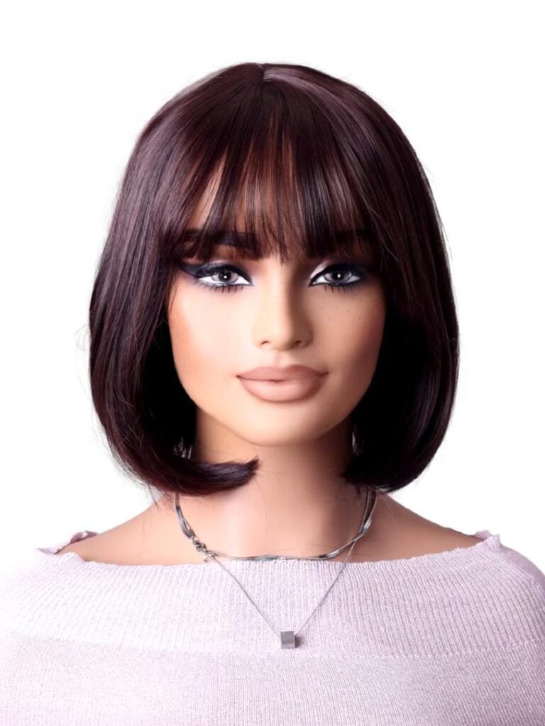 Dora the Explorer Wig - Brown Bob with Fringe - Creative Costumes