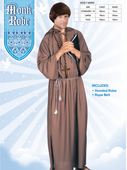 Brilliantly Powerful Medieval Monk Costume for Halloween