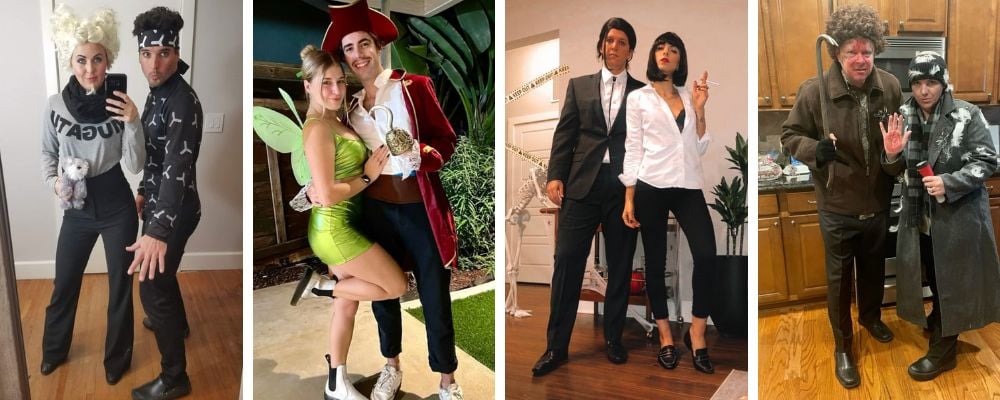40 Couple Costumes Ideas from Movies: Iconic Duos to Rock This ...