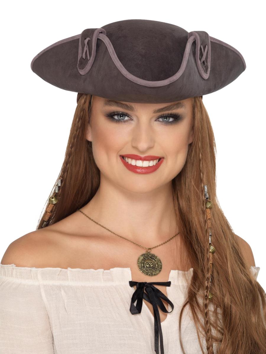 Grey Pirate Hat: #1 Must-Have Accessory for a Legendary Pirate Look!