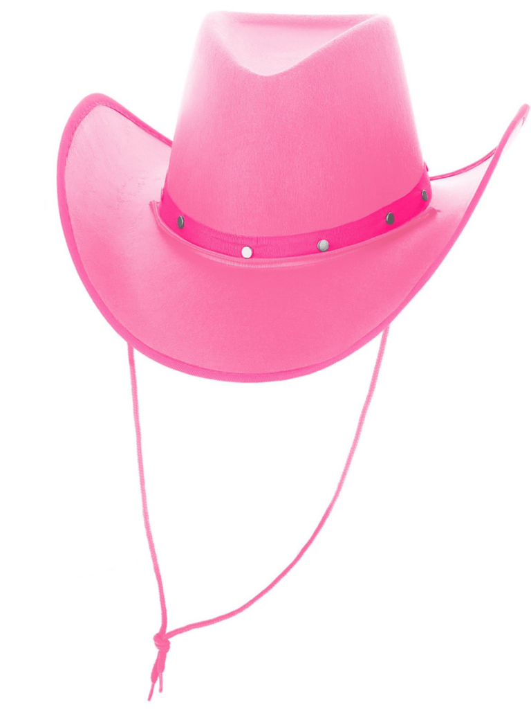 Hot Pink Cowboy Hat - Creative Costumes