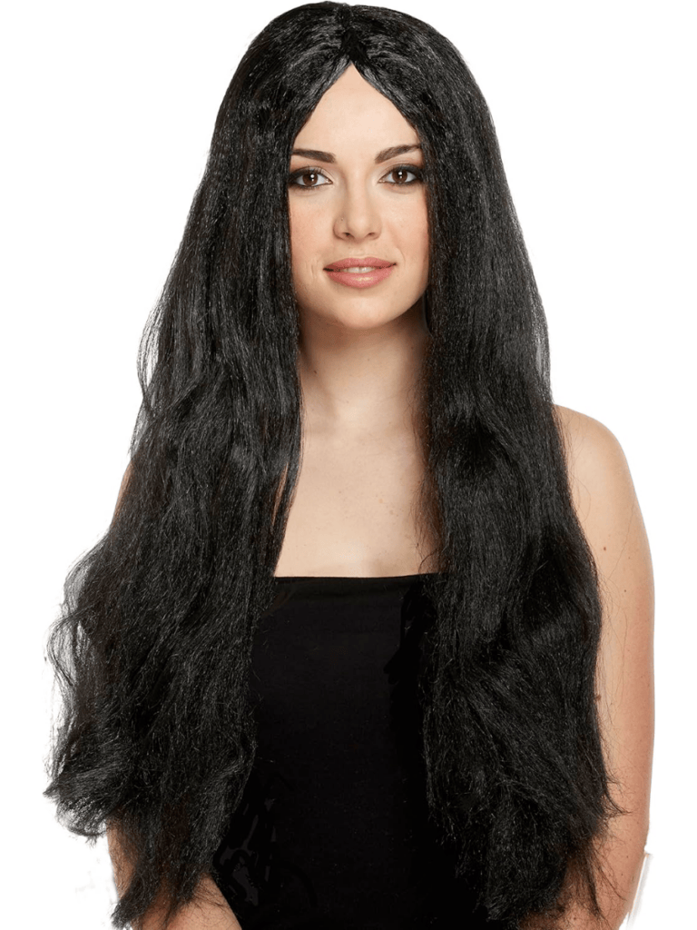 Long Black Witch Wig - Creative Costumes