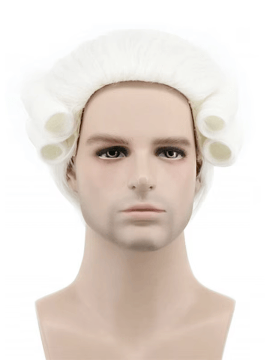 White Barrister Wig - Creative Costumes