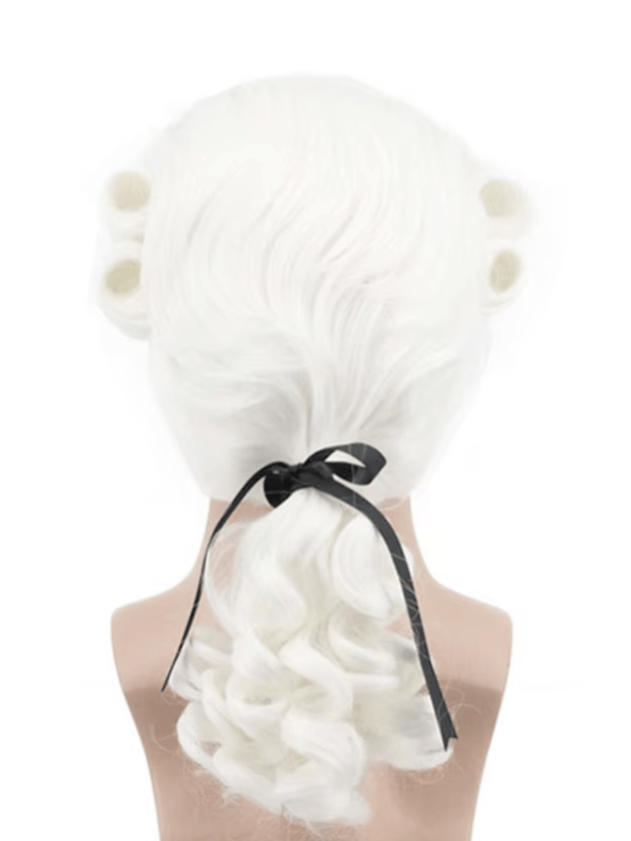 White Barrister Wig - Creative Costumes