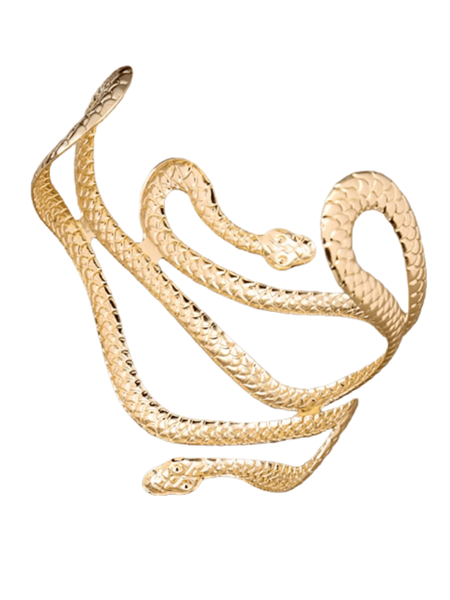 Gold Snake Bracelet – A Bold Accessory Fit for a Queen