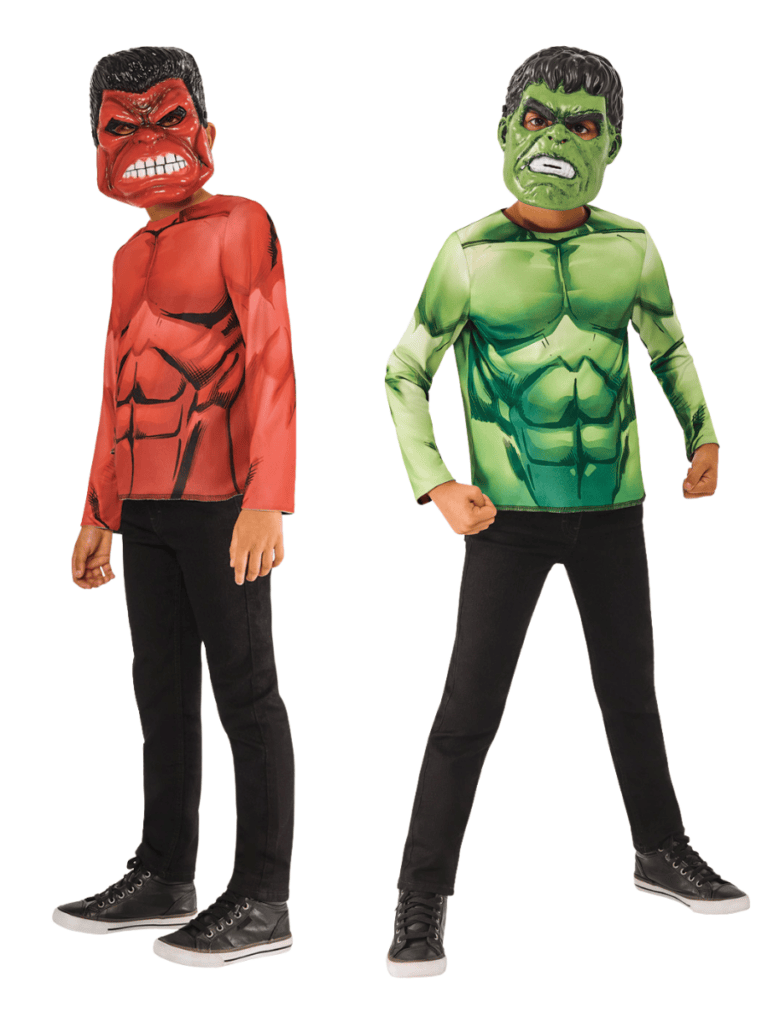 Incredible Reversible Hulk Costume - Super Hero Costume for Kids