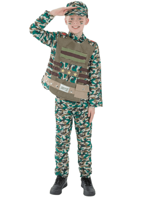 Army Boy Costume - Child - Creative Costumes