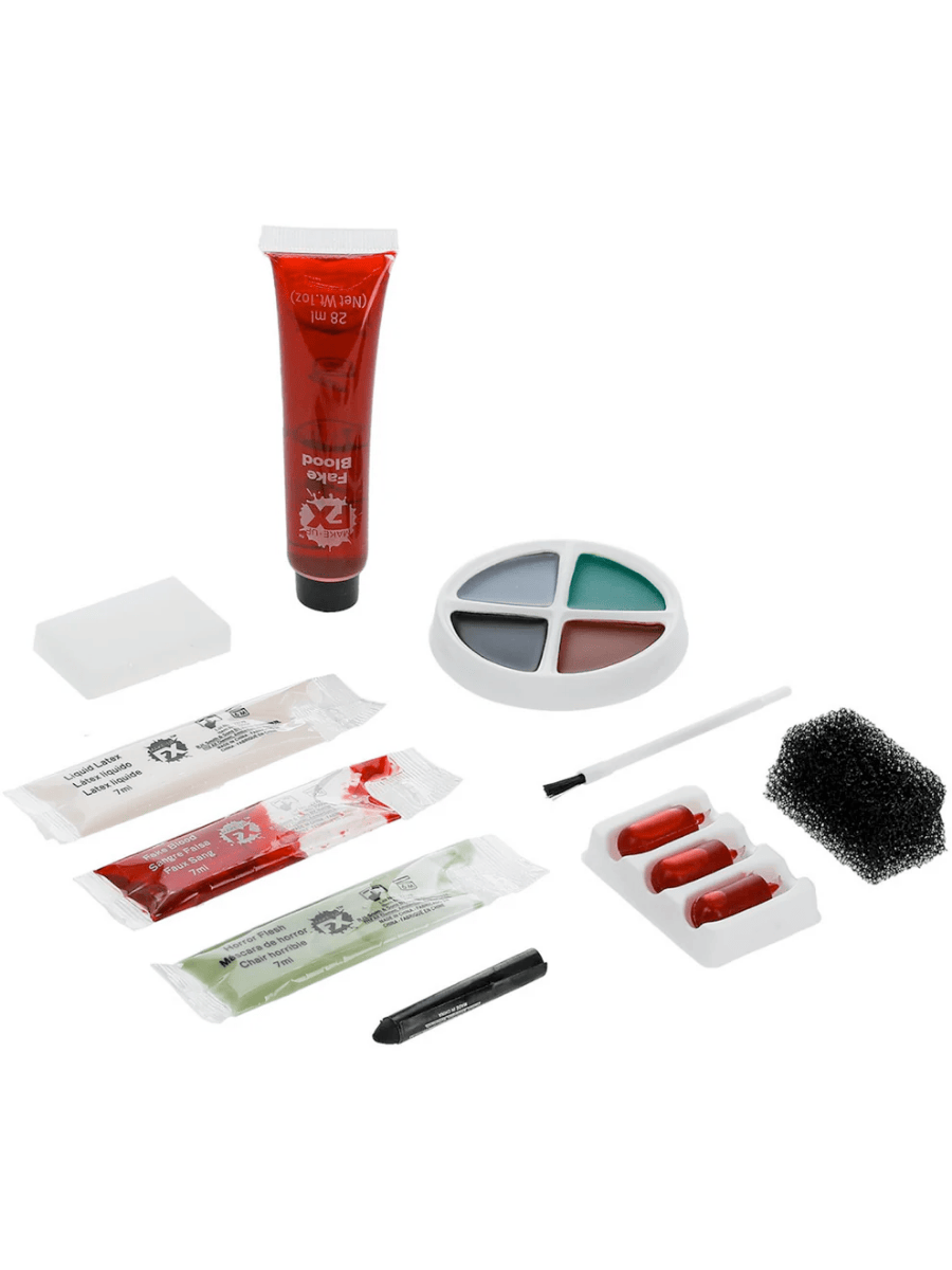 Complete Zombie Makeup Kit - Creative Costumes