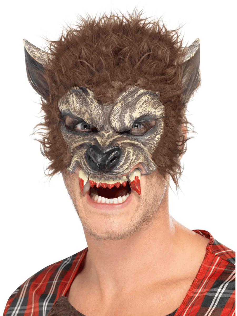 Werewolf Half Mask - Creative Costumes