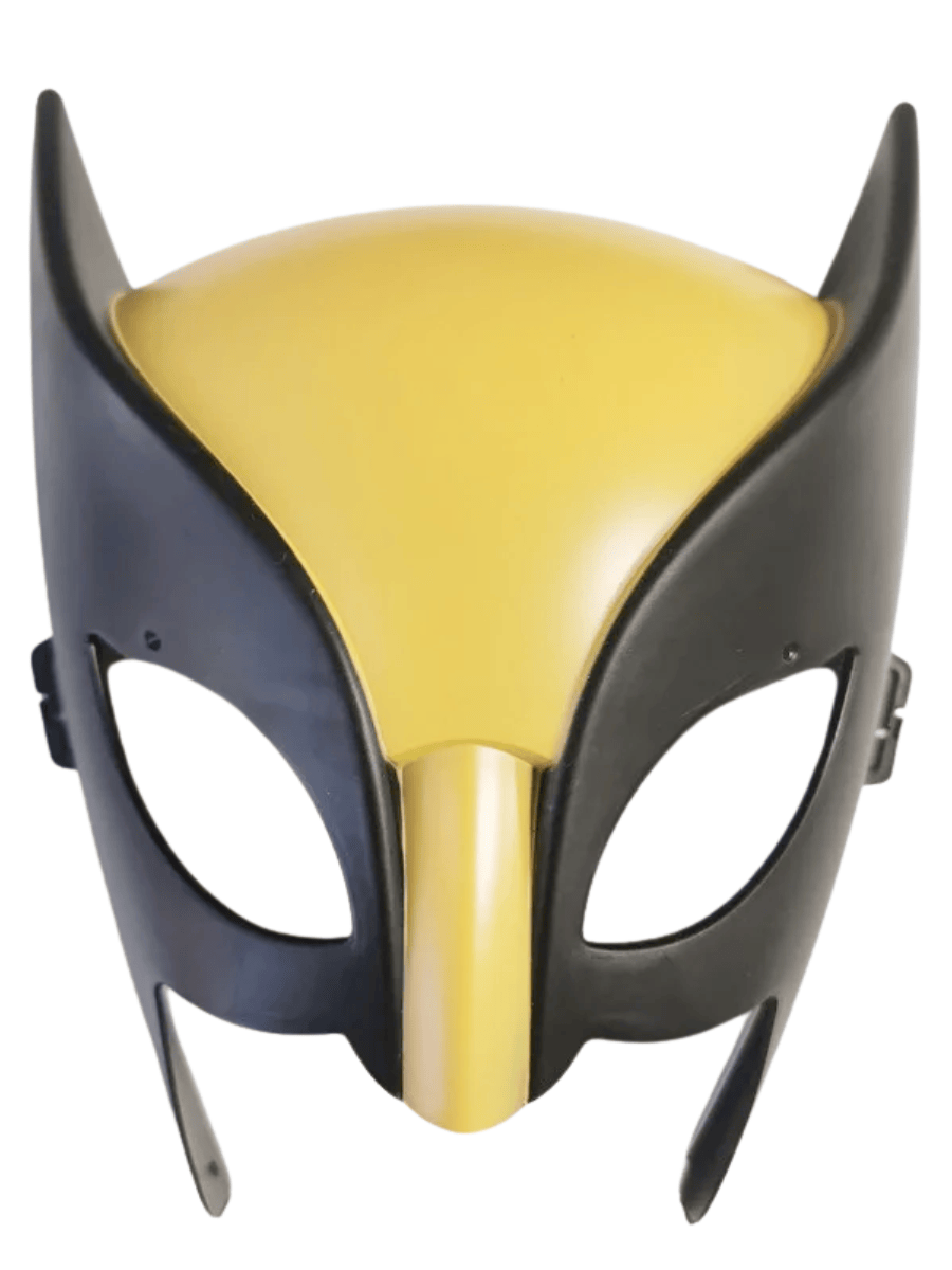 Wolverine Mask - Black & Yellow - Creative Costumes