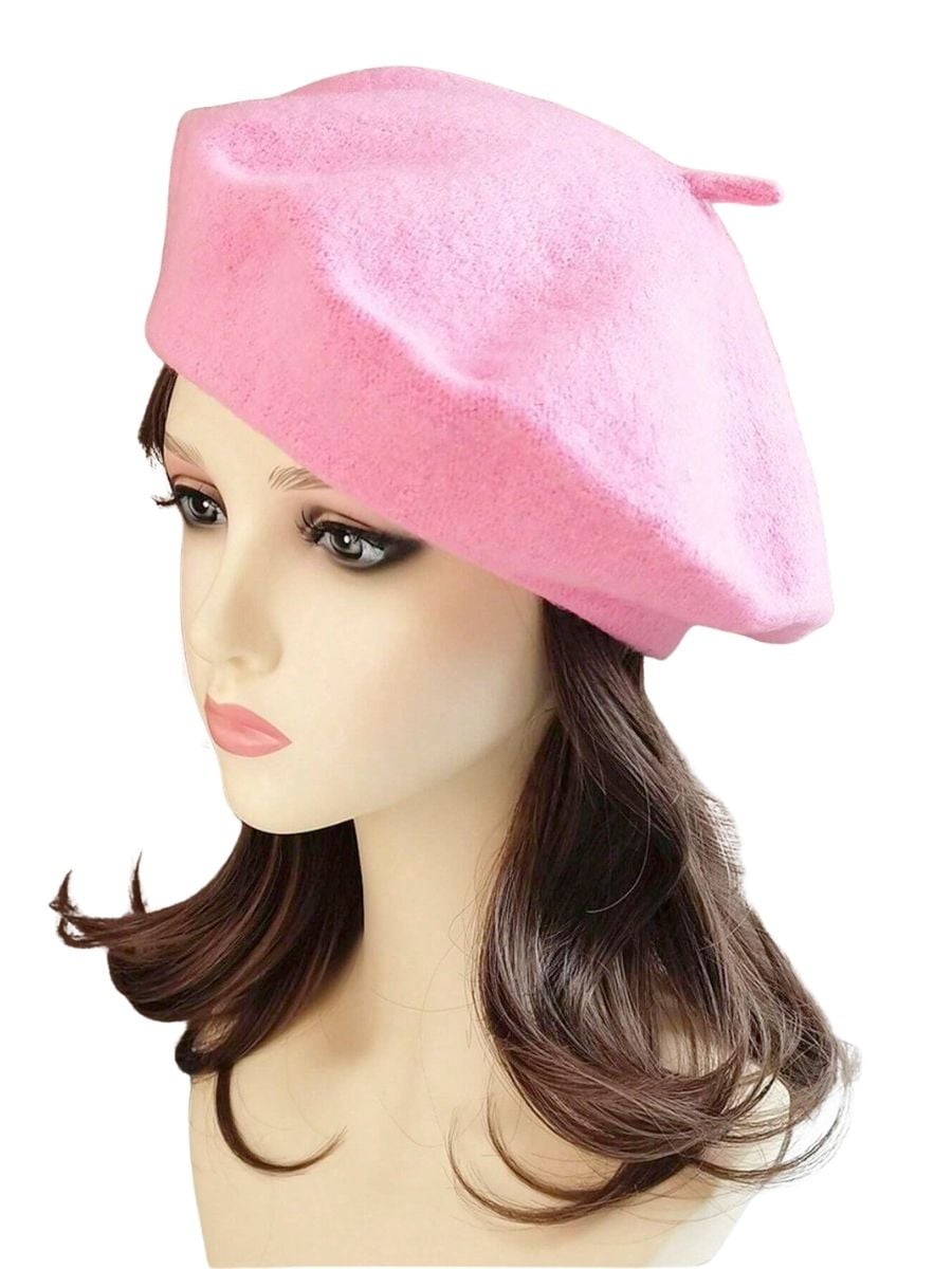 Pink Beret Hat - Creative Costumes