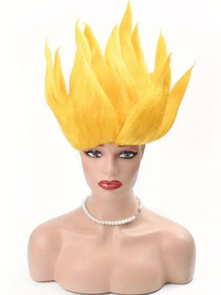 Yellow Troll Wig - Creative Costumes