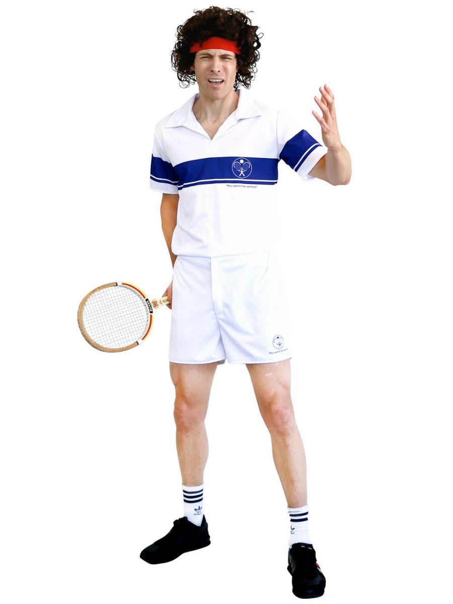 80s Tennis Player Costume - Adult - Creative Costumes