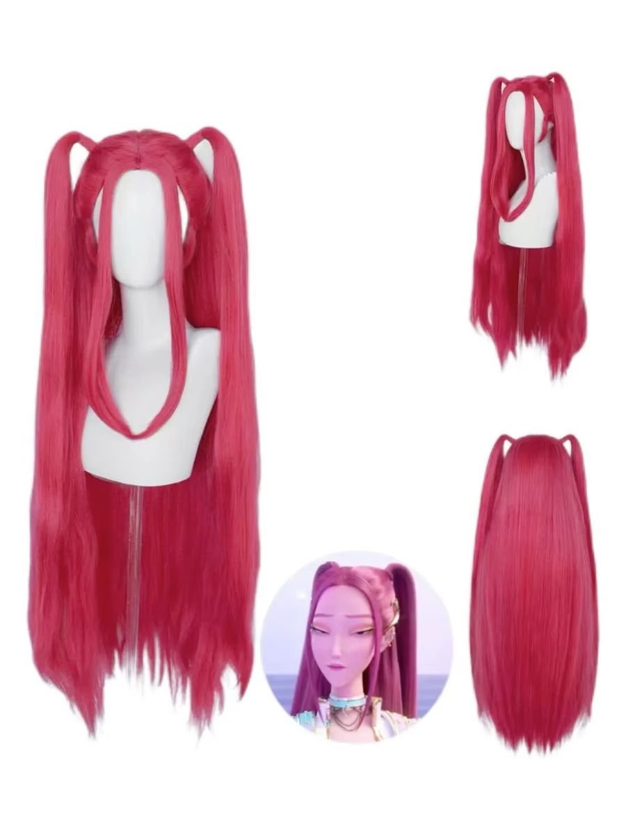 Hot Pink Kpop Mira Wig - Creative Costumes