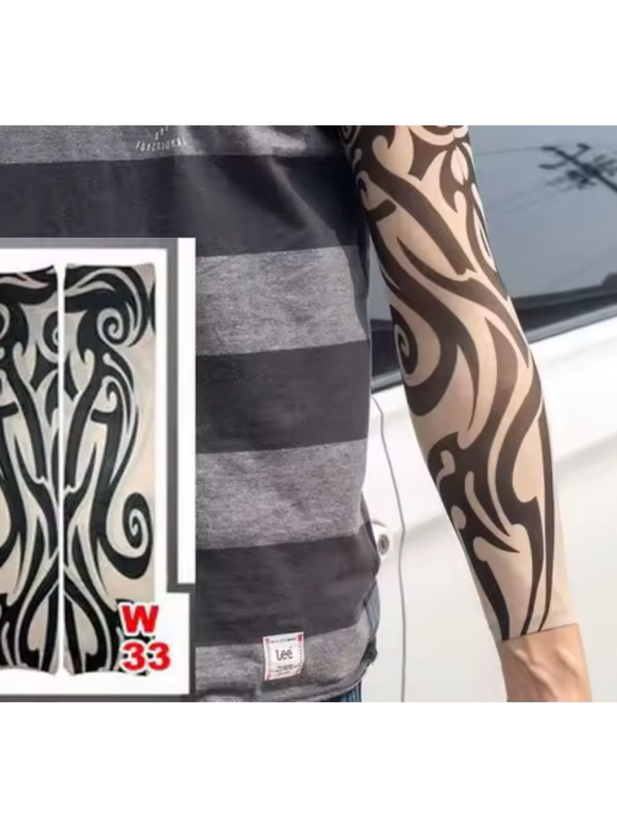 Faux Tattoo Sleeves - perfectly mimic real tattoo ink
